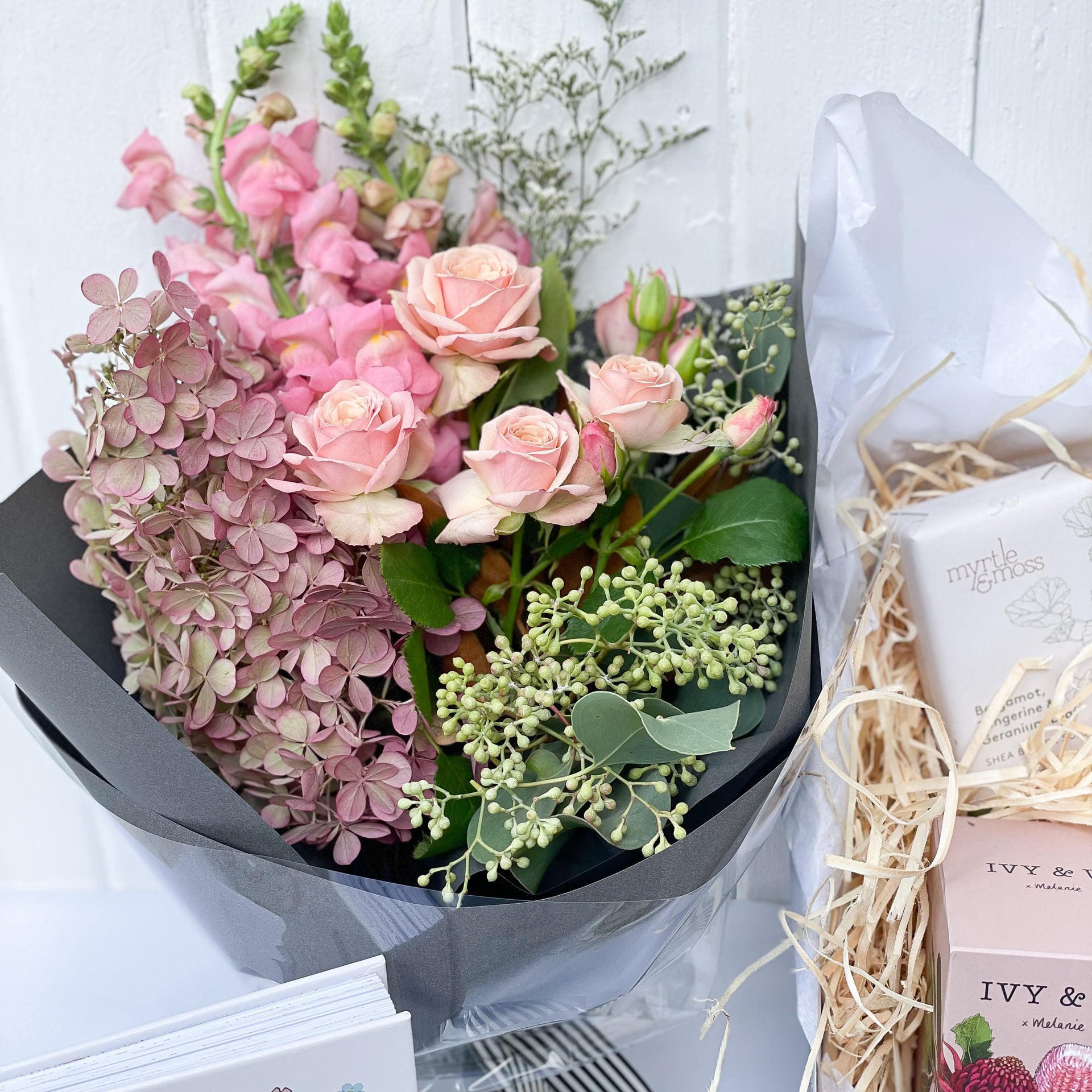 Build your own Gift Hamper with Flowers - Sydney Same Day Delivery