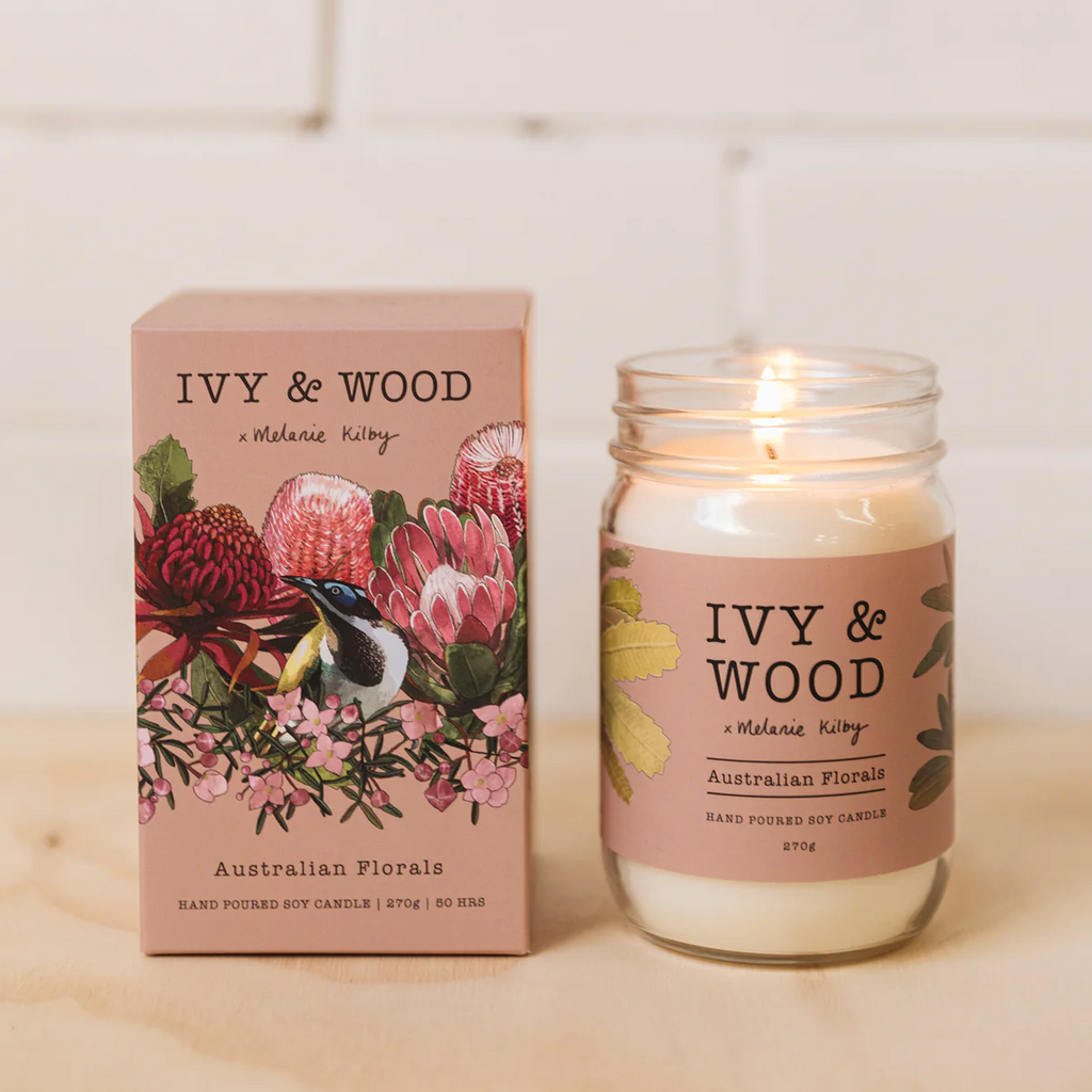 Candle - Australian Florals – Twig & Vine Flowers